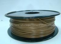 China Eco Friendly Plated Copper PLA 3D Printer Filament PLA Material For 3D Printing for sale