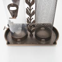 China Anodizing Surface Treatment Metal Hummingbird Feeder , Eco Friendly Bird Feeders for sale
