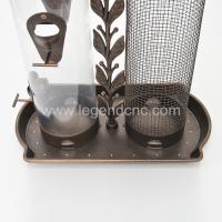 China Anodizing Surface Treatment Metal Hummingbird Feeder , Eco Friendly Bird Feeders for sale