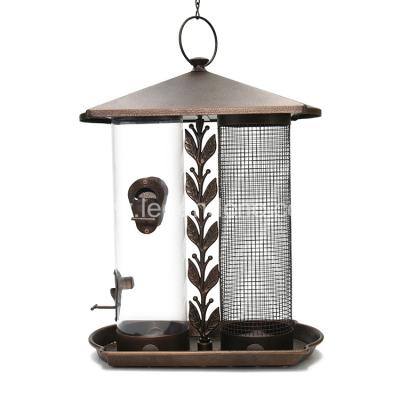China Anodizing Surface Treatment Metal Hummingbird Feeder , Eco Friendly Bird Feeders for sale
