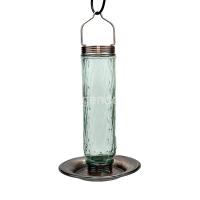 China Glass Spiral Bird Feeder Customized Logo Excellent Surface Treatment Technology for sale