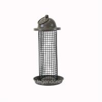 China Metal Mesh Hanging Wild Bird Feeder For Garden Good Weather Resistance for sale