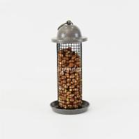 China Metal Mesh Hanging Wild Bird Feeder For Garden Good Weather Resistance for sale