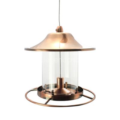 China Squirrel Resistant Decorative Hanging Bird Feeder , Portable Bird Feeder for sale