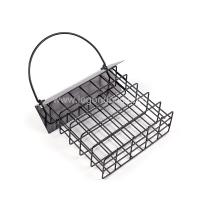 China Outdoors Cast Iron Bird Feeder , Eco Friendly Metal Hanging Bird Feeder for sale