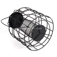 China Backyard Use Hanging Wild Bird Feeder Metal Material Squirrel Proof for sale