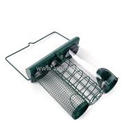 China Multifunction Hanging Wild Bird Feeder 3 In 1 Iron Art With High Seed Capacity for sale