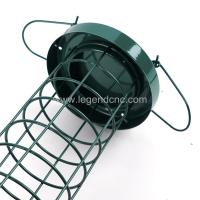 China Large Backyard Hanging Wild Bird Feeder Brass Bronze Steel Alloys Material for sale
