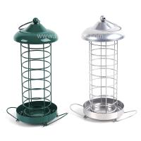 China Large Backyard Hanging Wild Bird Feeder Brass Bronze Steel Alloys Material for sale