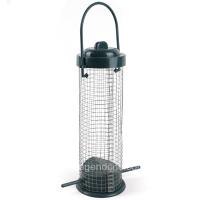 China Garden Hanging Wild Bird Feeder With Plastic Metal Mesh Weather Proof for sale