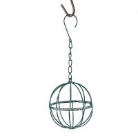 China Backyard Spherical Bird Feeder , Environment Friendly Steel Bird Feeder for sale