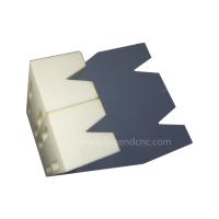 China White PTFE Plastic CNC Mechanical Parts , Polishing Surface Treatment Custom CNC Service for sale