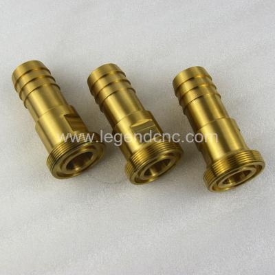 China Mass Production Copper CNC Machining ± 0.01mm Tolerance Turning / Milling Type for sale
