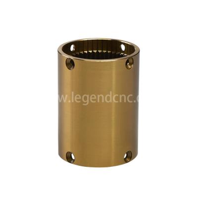 China Custom Various Precision Brass CNC Turned Parts , Machinery Parts CNC Turning Service for sale