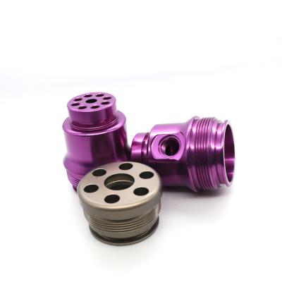 China Metal CNC Turning Service Anodized Surface Treatment For Aluminum Tube Production for sale