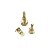 China Brass CNC Lathe Components , Copper Parts Custom Machining Services for sale