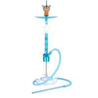 China Blue Hookah Aluminium Material With Anodic Sandblasted Surface Treatment for sale
