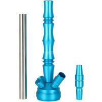 China Blue Hookah Aluminium Material With Anodic Sandblasted Surface Treatment for sale