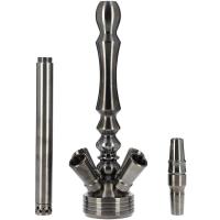 China Vacuum Titanium Plating Hookah For Smoking Custom Drawings Service Available for sale