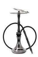 China Black Gold Portable Hookah Vacuum Plating Treatment Easy Cleaning for sale