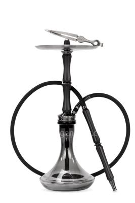 China Black Gold Portable Hookah Vacuum Plating Treatment Easy Cleaning for sale