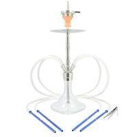 China Natural / Abrasive Blasting Nargile , Modern Designd Shisha Easily Carried for sale