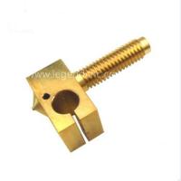 China Rapid Prototype Brass CNC Turned Parts Customized Design ± 0.01mm Tolerance for sale