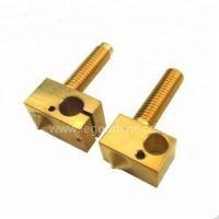 China Rapid Prototype Brass CNC Turned Parts Customized Design ± 0.01mm Tolerance for sale