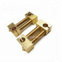 China Rapid Prototype Brass CNC Turned Parts Customized Design ± 0.01mm Tolerance for sale