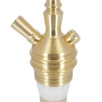 China Medium Size Hookah Brass Material Unbreakable Easy Cleaning Convenient Use for sale