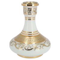 China Brass Chrom Gold Smoking Hookah 2 Holes Type CNC Machining Products for sale