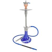 China 304 Stainless Steel 4 Holes Hookah Custom Shape For Natural Beginner for sale