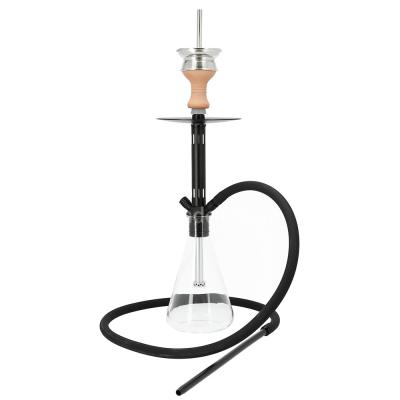 China Aluminium Sliver Black Hookah With Anodizing Surface Treatment Easy Carry for sale