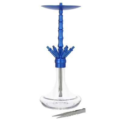 China 6 Holes Shisha CNC Machining Products , 360° Rotate Egyptian hookah for sale
