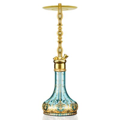 China Modern Designed Gold shisha, hookah for sale