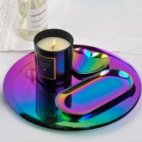 China ± 0.01mm Tolerance Home Decoration Candle Tools Multicolor Gold Silver Color Metal Plate for sale