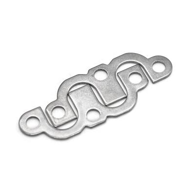 China OEM Aluminum Stamped Sheet Metal Components Sandblasting Or Heat Treatment for sale