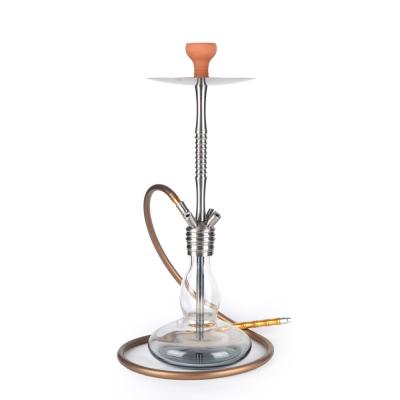 China PVD Coating Glass Hookah with Safety Packaging for sale
