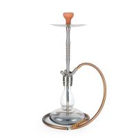 China PVD Coating Glass Hookah with Safety Packaging for sale