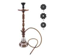 China RoHS Transparent Aluminum Shisha For Heating Tobacco for sale