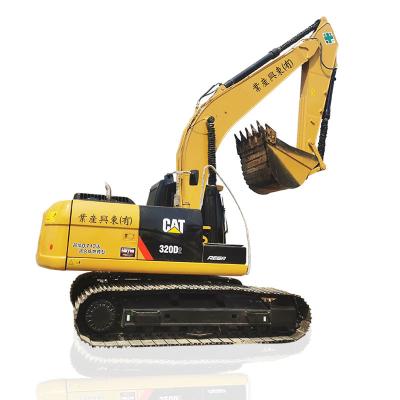 China Used Caterpillar 320D crawler Excavator 103kw Rated Power 1m³ large Bucket Capacity for sale
