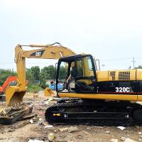 China Used CAT 320C  Middle Size Excavator High Performance Spot Good 0.8m³ Bucket Capacity for sale