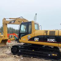 China Used CAT 320C  Middle Size Excavator High Performance Spot Good 0.8m³ Bucket Capacity for sale