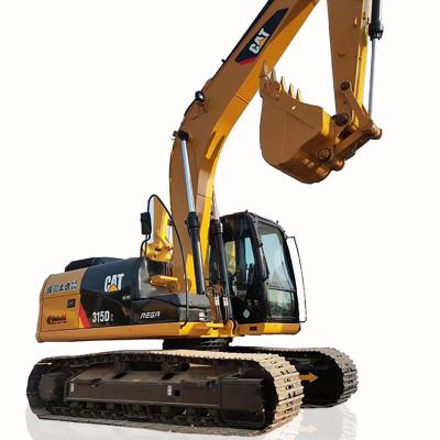 China Used Caterpillar 315D Excavator 0.61m³ Bucket Capacity 91kw Rated Power Excellent Engine for sale