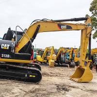 China Used Caterpillar 313DL Excavator 75kw Rated Power 0.53m³ Bucket Capacity Excellent Condition for sale