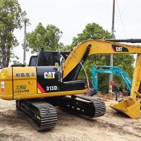 China Used Caterpillar 313DL Excavator 75kw Rated Power 0.53m³ Bucket Capacity Excellent Condition for sale