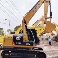 China Used Caterpillar 312D Excavator Small Size Digger 0.53m³ Bucket Capacity 72kw Rated Power for sale