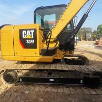 China Used Caterpillar 308E Excavator Powerful CATC3.3 DI Engine 50kw Rated Power High Efficiency for sale