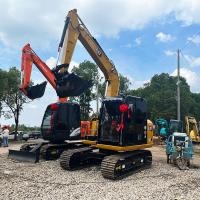 China Used Cat307E2 Excavator Cat C2.6 DI Turbo Engine Secondhand Mini Excavator for sale