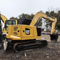 China Used Caterpillar 307.5 Hydraulic Excavator 0.3m³ Bucket Capacity CATC2.4T Engine Spot Good for sale
